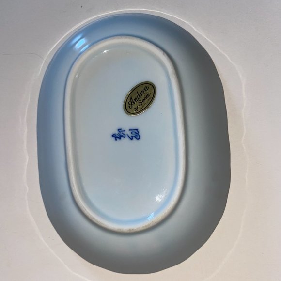 Andrea By Sadek | Accents | Andrea By Sadek Signed Delft Small White ...